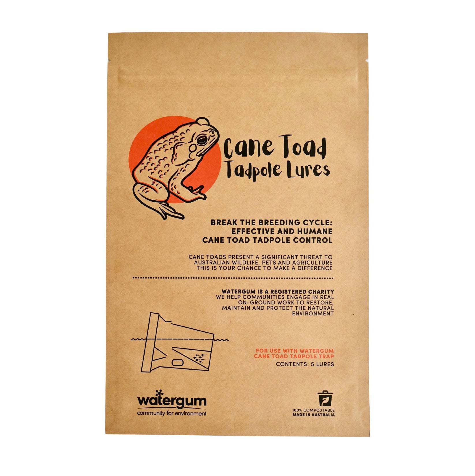 Cane Toad Tadpole Lures – Watergum Community